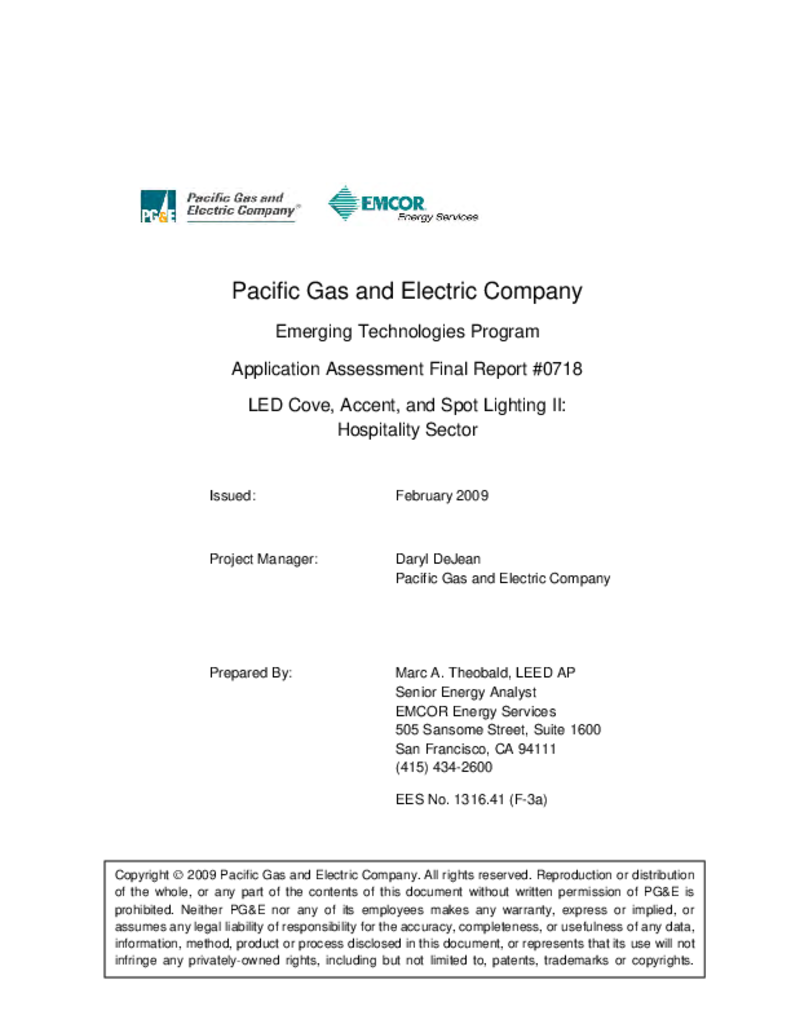 Interior LED Lighting | ETCC