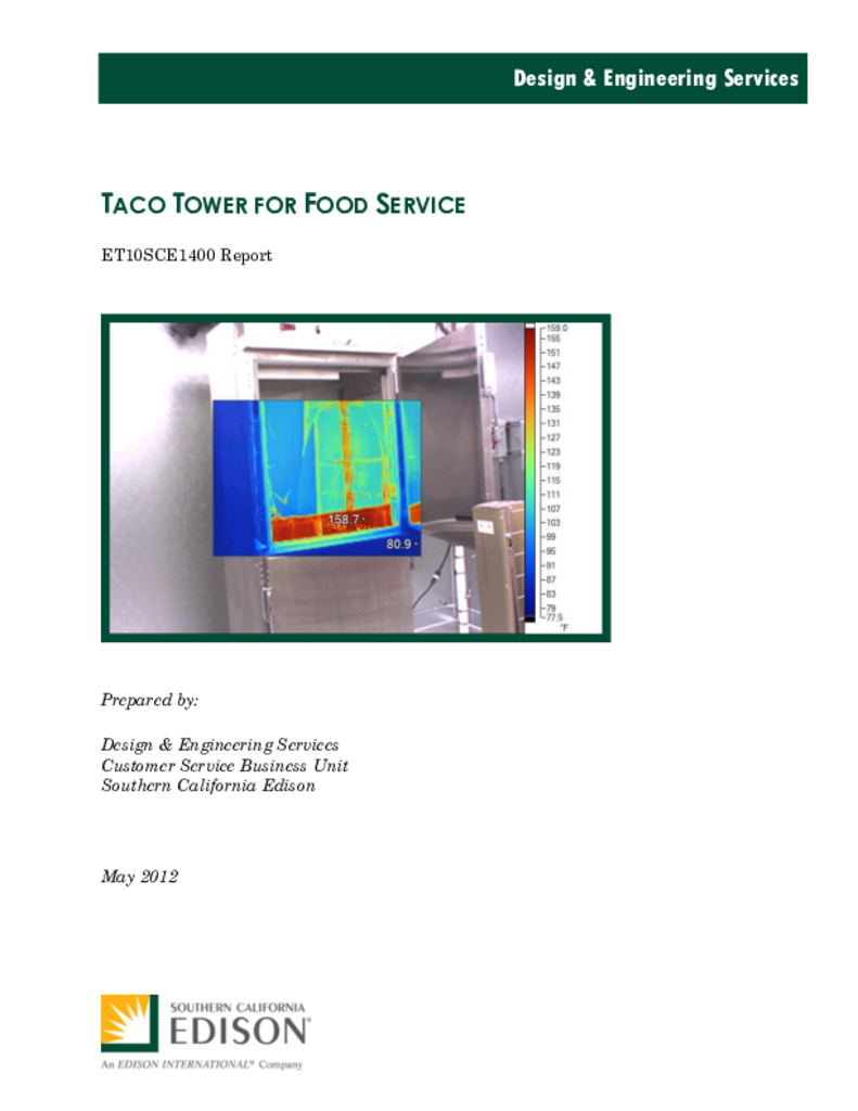 ET10SCE1400 - Taco Tower for Food Service Applications | ETCC